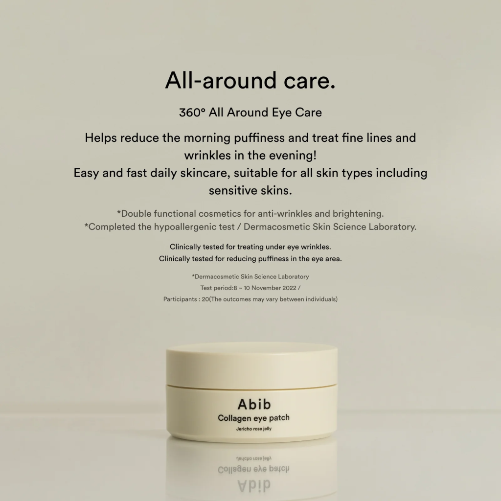ABIBCollagen Eye Patch Jericho Rose Jelly - Glow Time