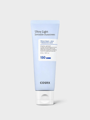 COSRXUltra-Light Invisible SunscreenSPF 50+PA++++ - Glow Time