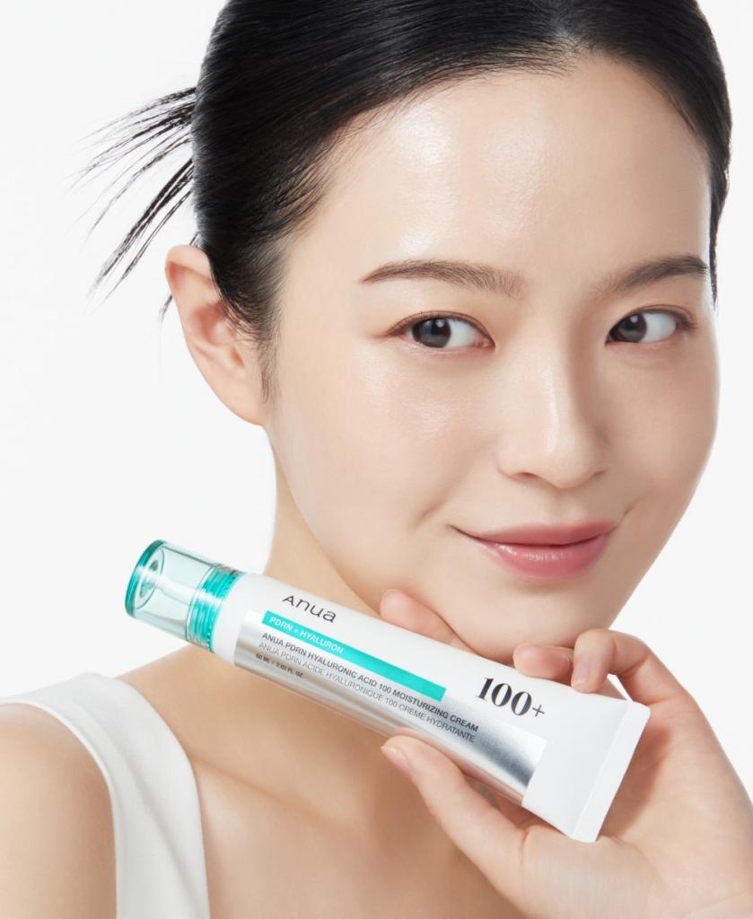 ANUAPDRN Hyaluronic Acid 100 Moisturizing Cream60ml - Glow Time
