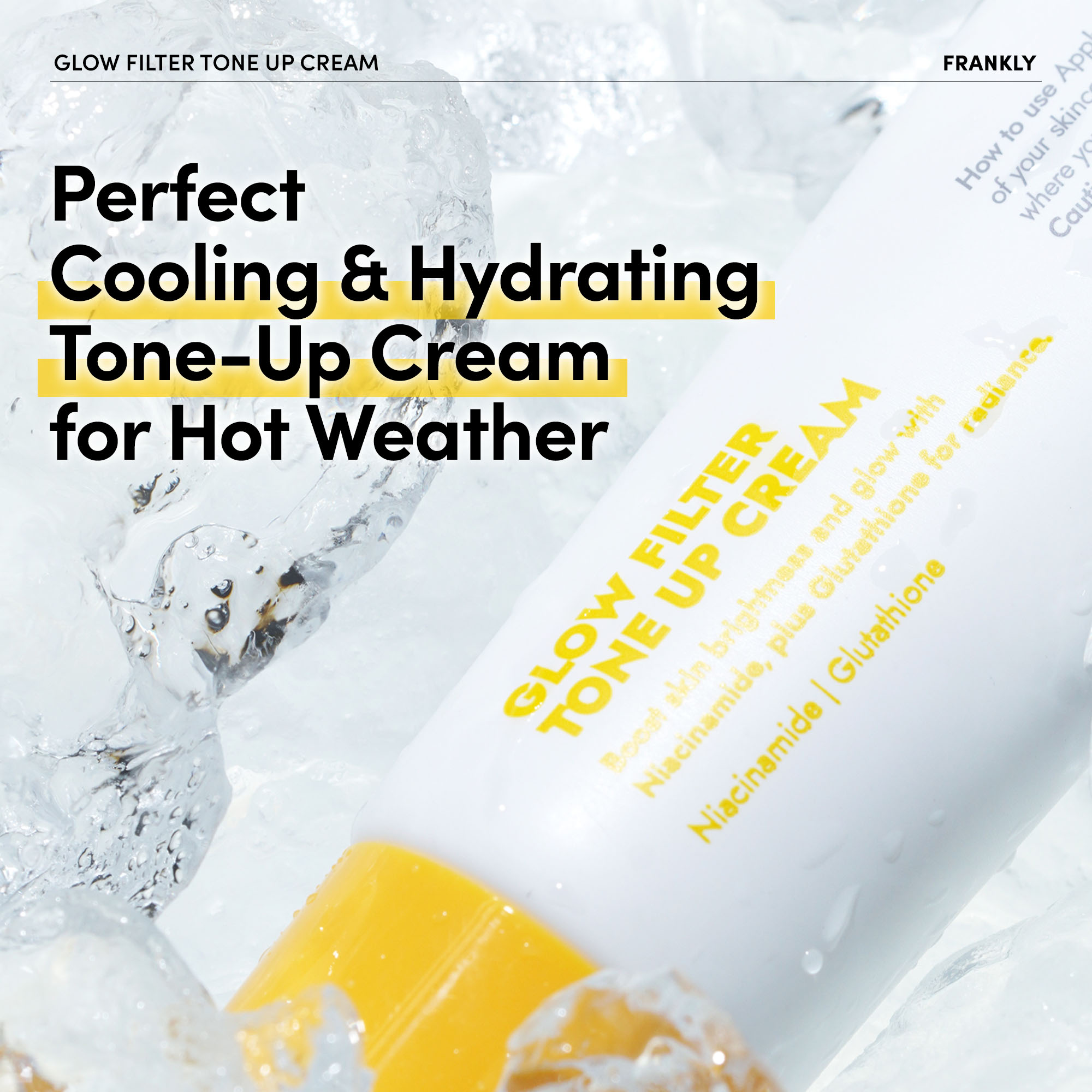 FRANKLYGlow Filter Tone Up Cream50ml - Glow Time
