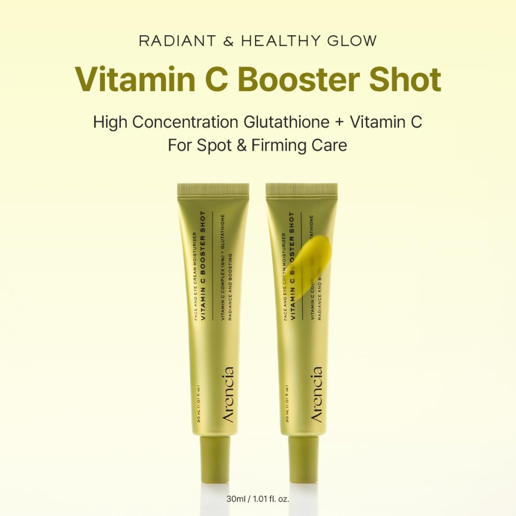 ARENCIAVitamin C Booster Shot Face & Eye Cream Moisturizer30ml - Glow Time